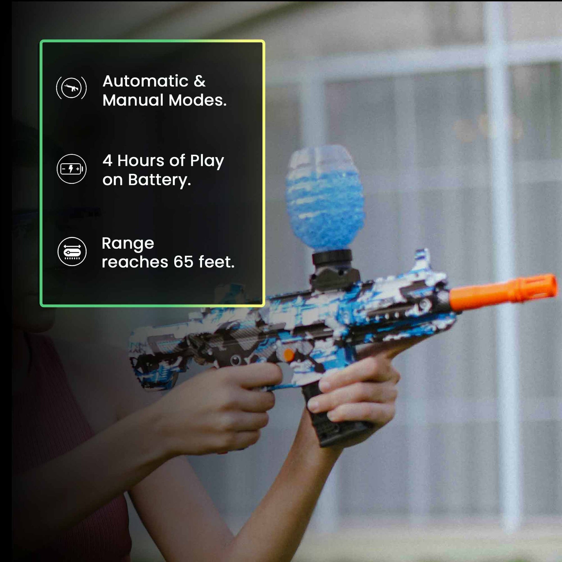 Gleetoy Electric M416 Gel Blaster Gun | Gleetoy